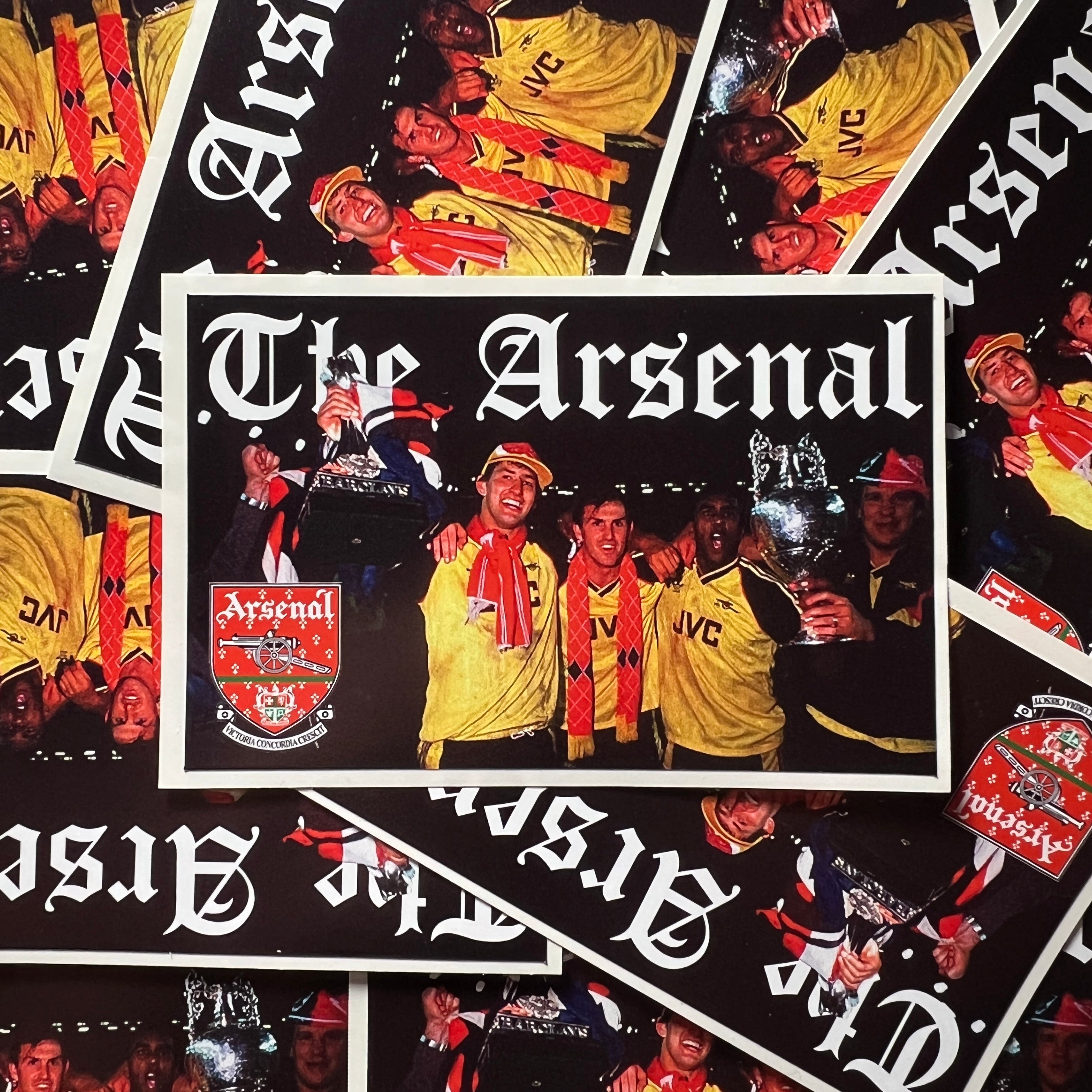 The Arsenal 89 Sticker – The Arsenal Stickers